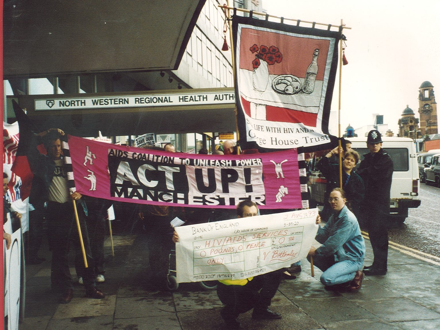 Cheddar Gorgeous Drag Race ACT UP Look Exhibit - Kimpton Clocktower Hotel